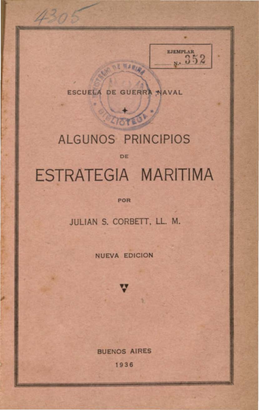 Algunos Principios de Estrategia Marítima | Archivo Histórico