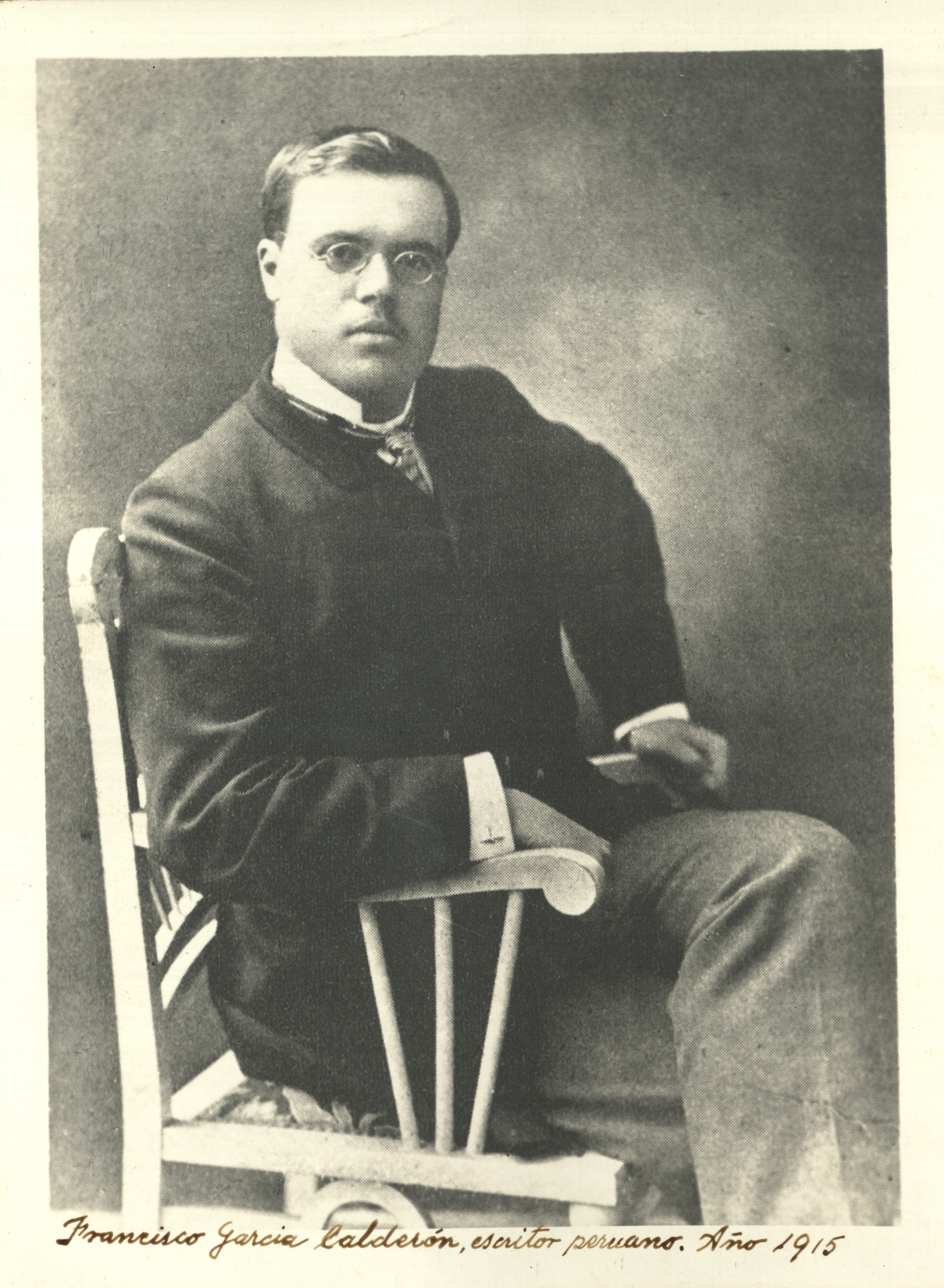 Francisco García Calderón Rey | Archivo Histórico